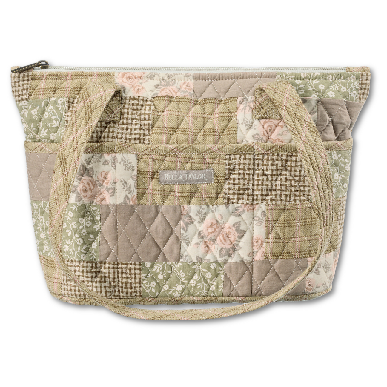 Cameo Rose Patchwork Small Tote – Bella Taylor