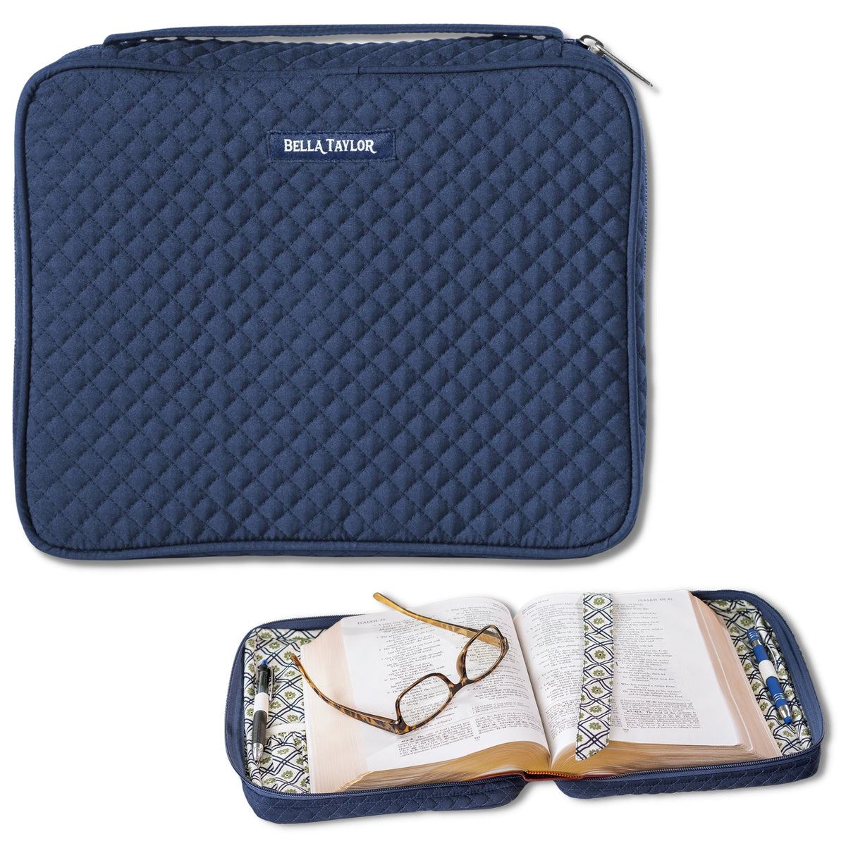 Solid Navy Book Cover – Bella Taylor