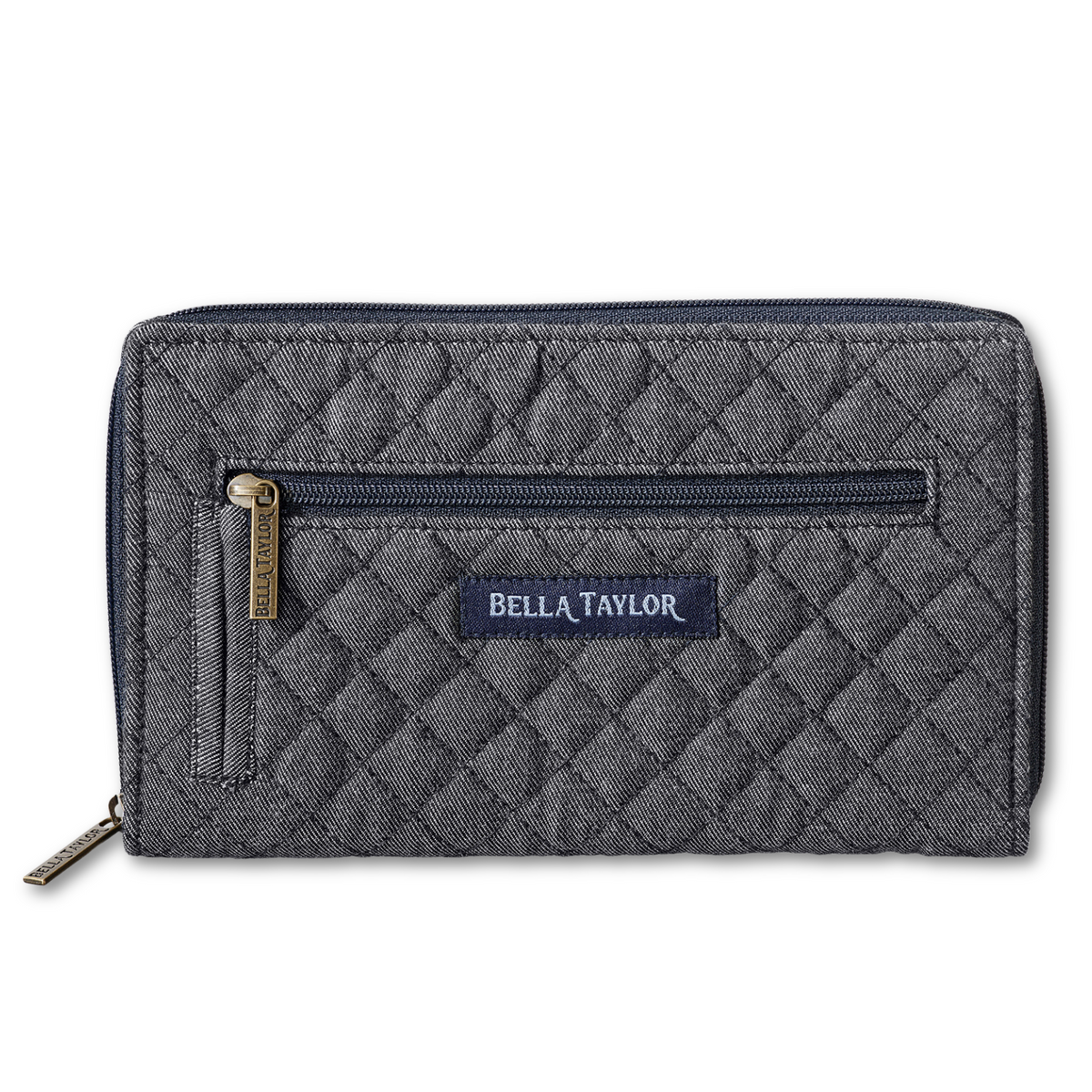 Dark Denim RFID Wrist Strap Wallet – Bella Taylor